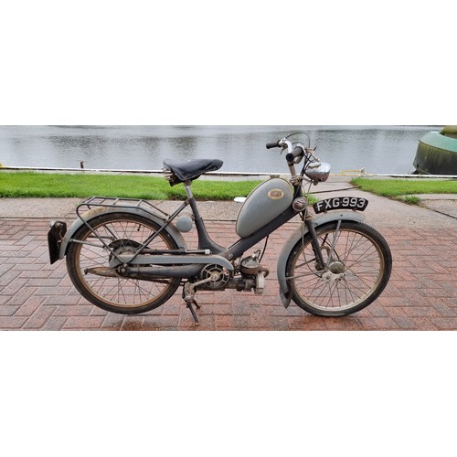1956 Hercules Her-cu-Motor, 49cc. Registration number FXG 99... | Barnebys