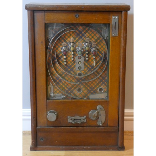 An Allwin penny slot arcade machine, depicting traffic light... | Barnebys