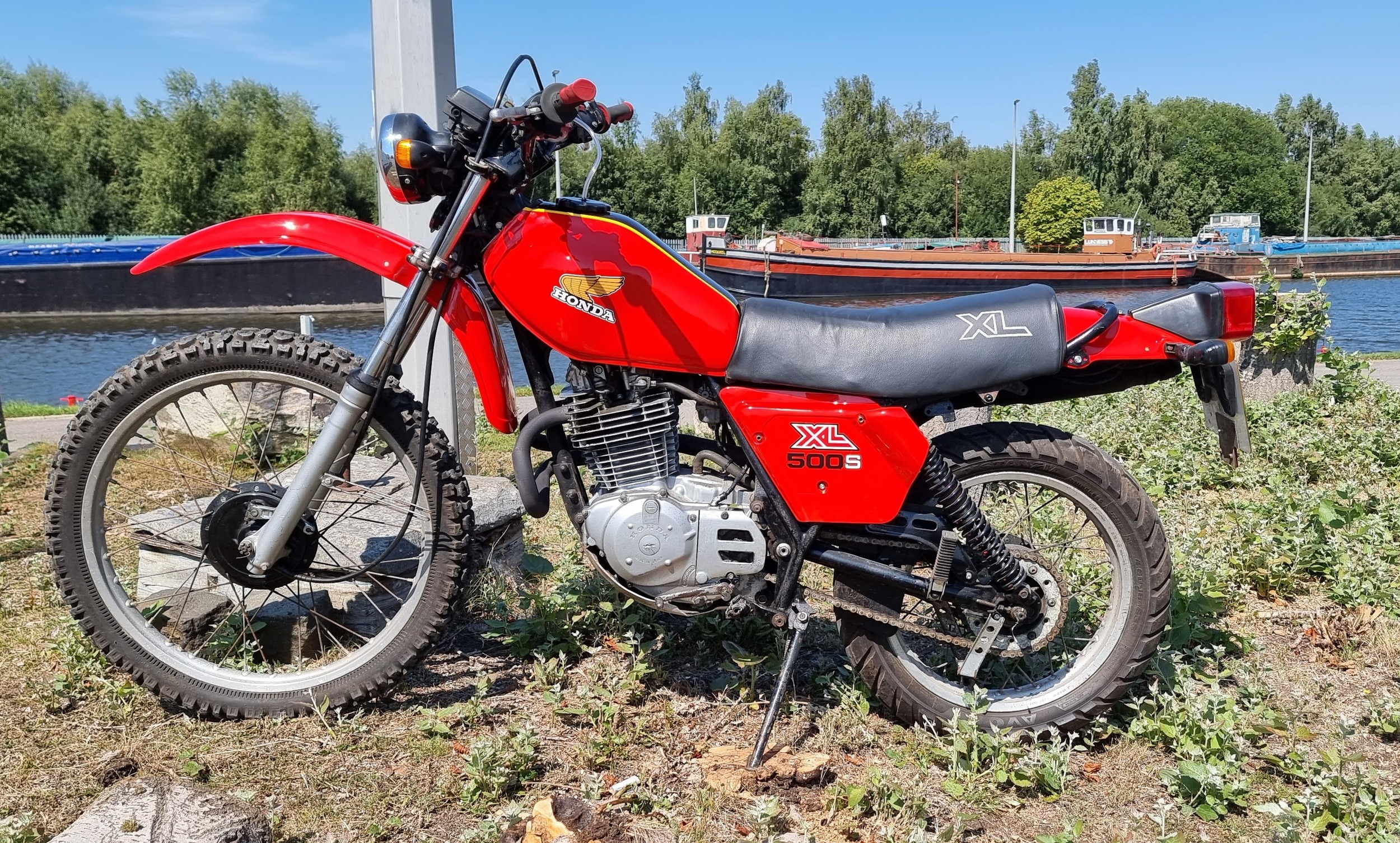 1979 Honda XL500S, 498cc. Registration number EHN 789V. Frame number ...