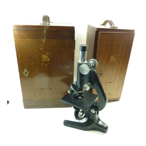 A Watson Barnet KIMA microscope and another microscope in lo... | Barnebys