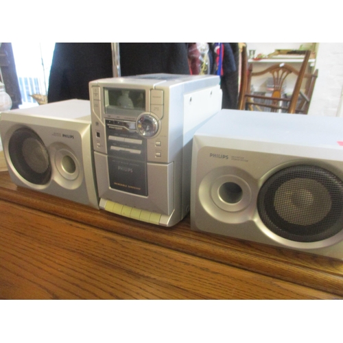 A late 20th century Philips MC-110 Micro music system with a... | Barnebys