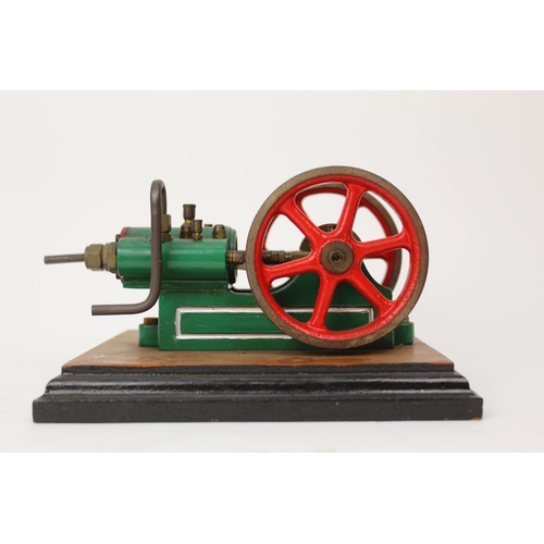 A kit built model stationary line steam Poppet valve engine,... | Barnebys