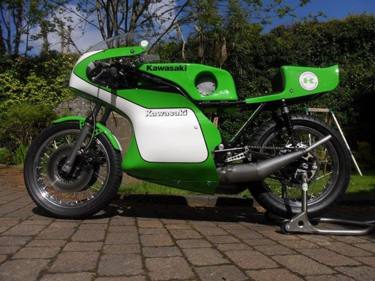 A 1972/3 Kawasaki H2R Frame number none (new frame) Engine number H2E ...