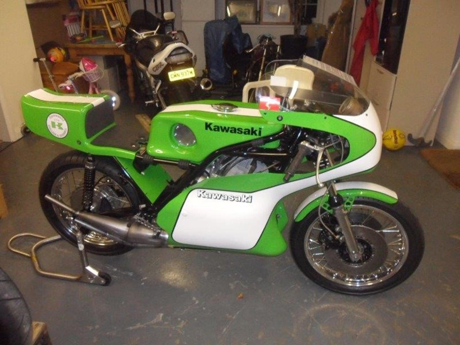 A 1972/3 Kawasaki H2R Frame number none (new frame) Engine number H2E ...
