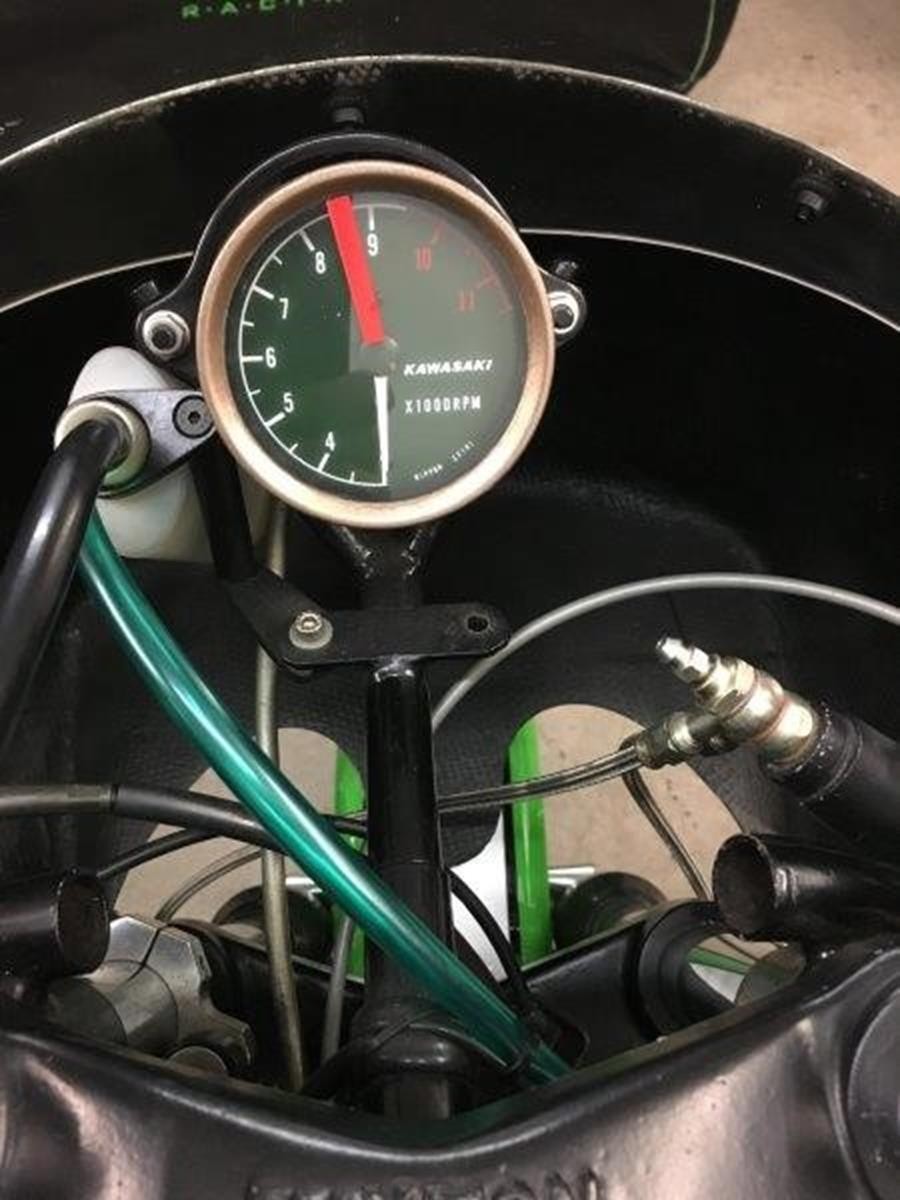 A 1972/3 Kawasaki H2R Frame number none (new frame) Engine number H2E ...