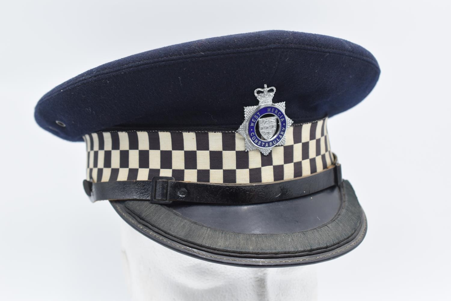 West Mercia Police Inspectors Service Cap made by J Compton Sons & Webb ...