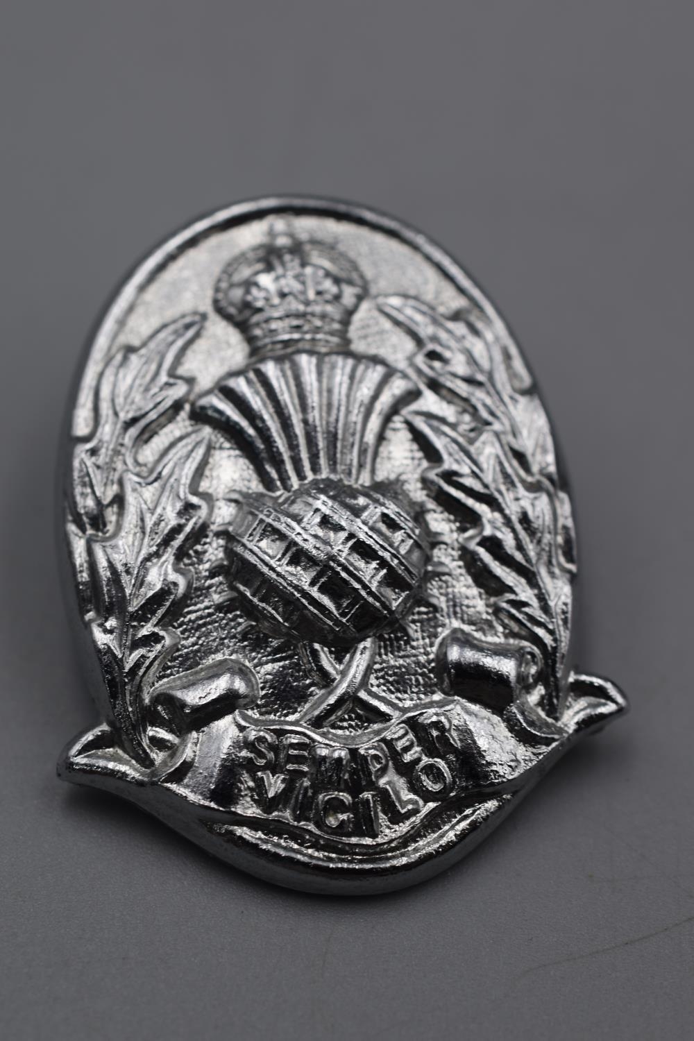 Three Scottish Police Badges