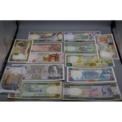 Collection of Syrian Bank Notes
