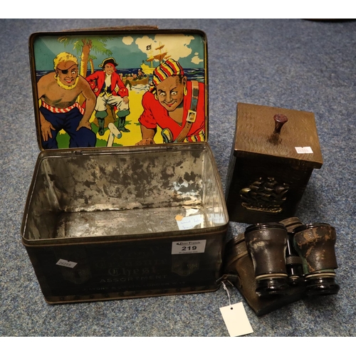 Vintage Lyons' biscuit tin 'Lyons' Treasure Chest Assortment... | Barnebys