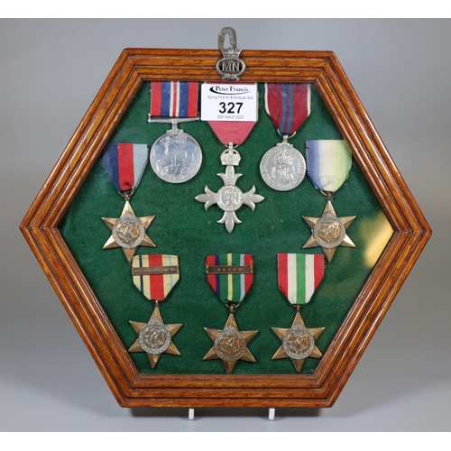 WWII MBE medal group with MBE breast badge medal, 3945 star,... | Barnebys