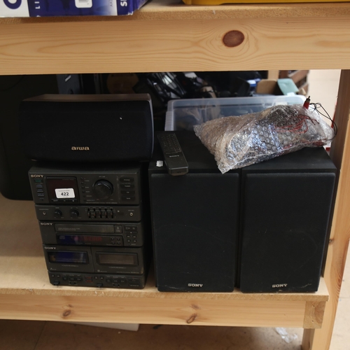 SONY - a Vintage stacking Hi-Fi system - auctions & price archive