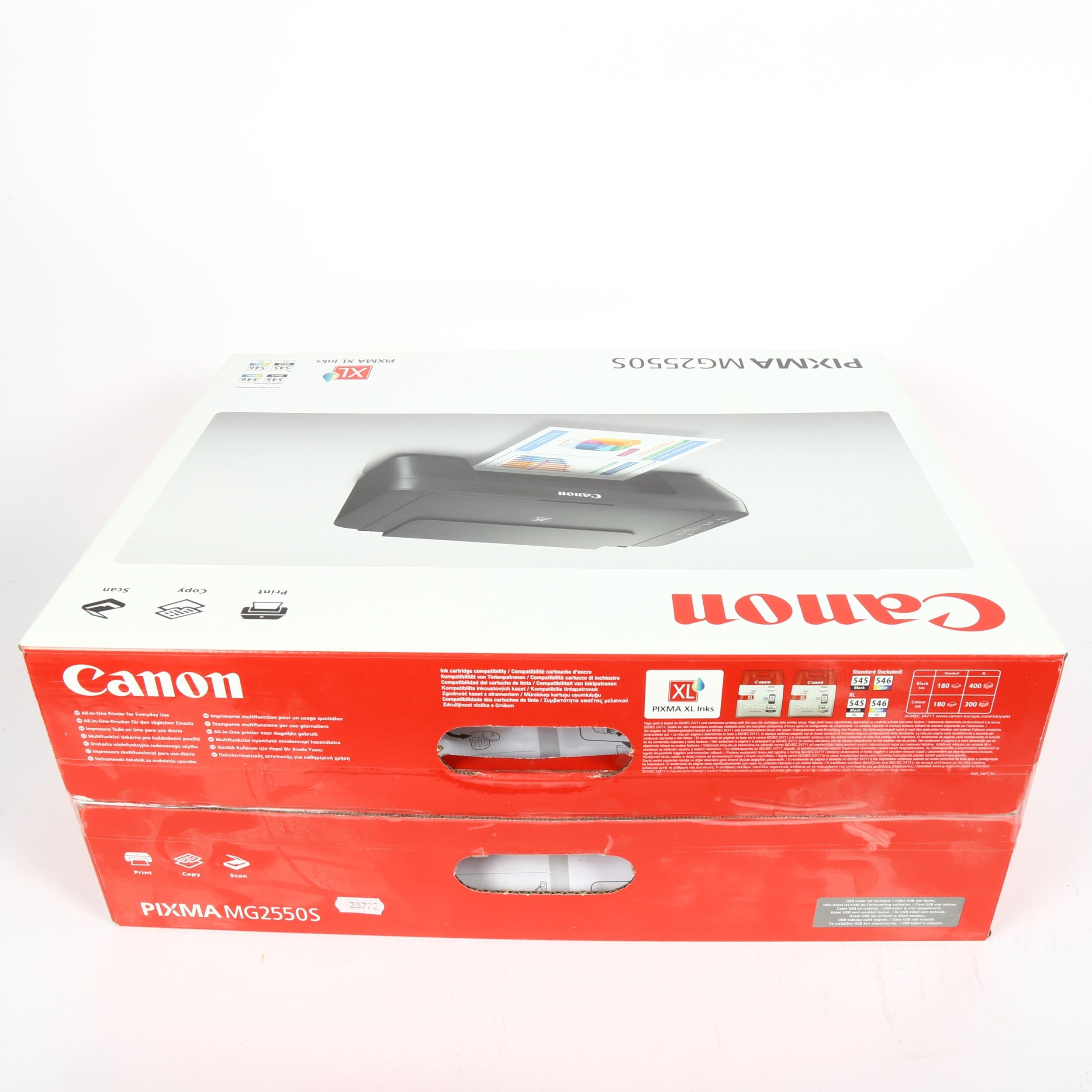 A Canon Pixma MG255OS printer/copier/scanner