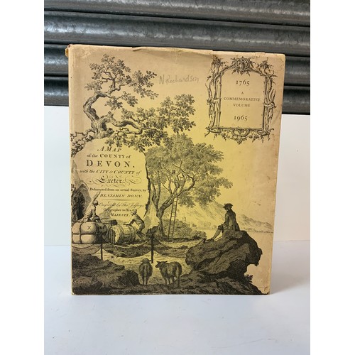 Book - A Map of the County of Devon 1765-1965 Benjamin Donn | Barnebys