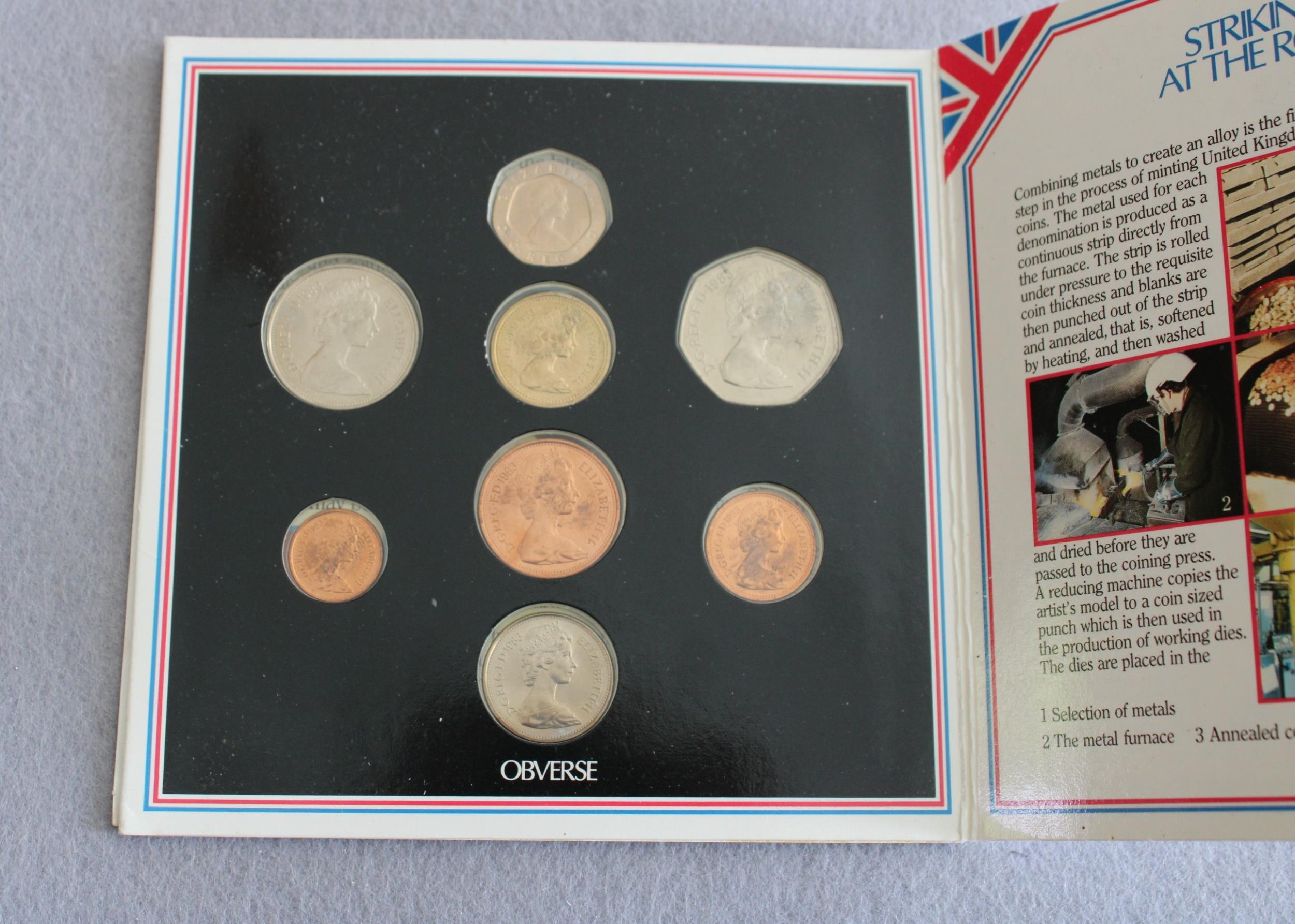The Royal Mint 1983 UK Brilliant Uncirculated Coin Collection