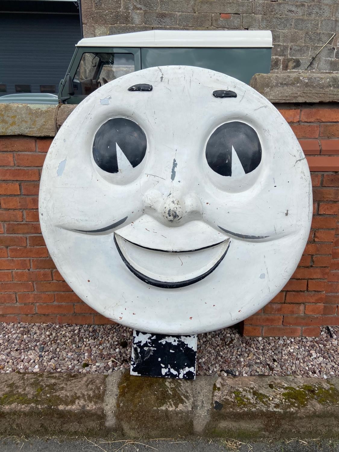 1980s lifesize Thomas the Tank train face mask (used at Thomas the Tank ...