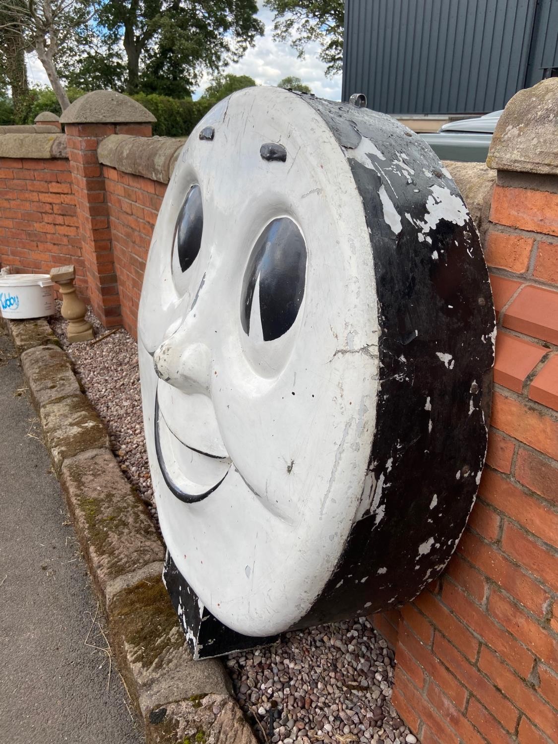 1980s lifesize Thomas the Tank train face mask (used at Thomas the Tank ...