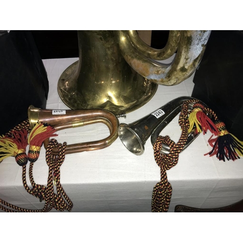 2 old bugles | Barnebys