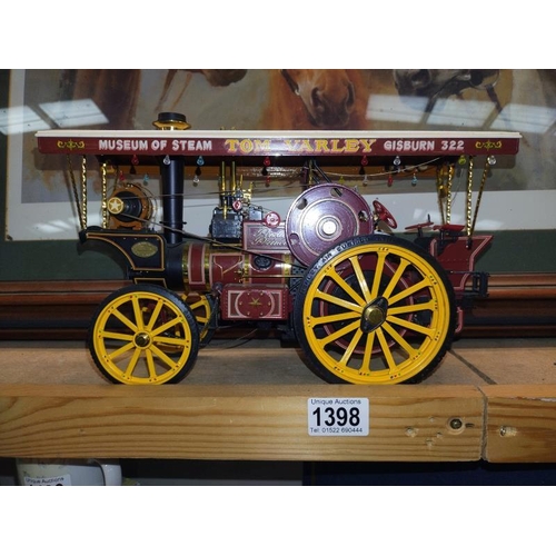 A large scale plastic model of a Garrett steam tractor engin... | Barnebys