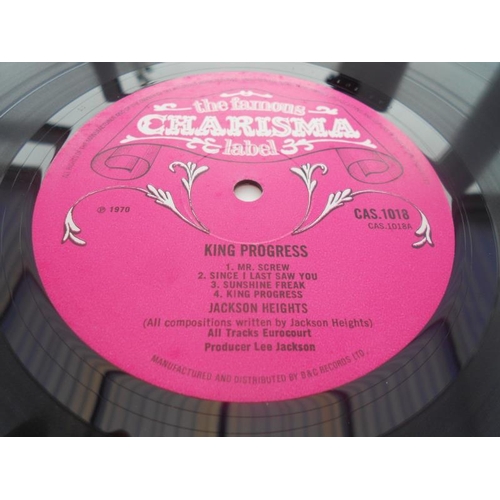 Jackson Heights - King Progress UK 1st press record LP CAS 1018 A-1U ...
