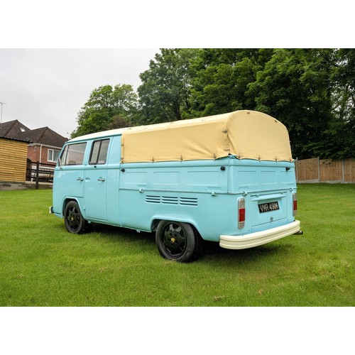 1974 VOLKSWAGEN TYPE 2 DOUBLE-CAB PICKUPRegistration Number: VMR ...