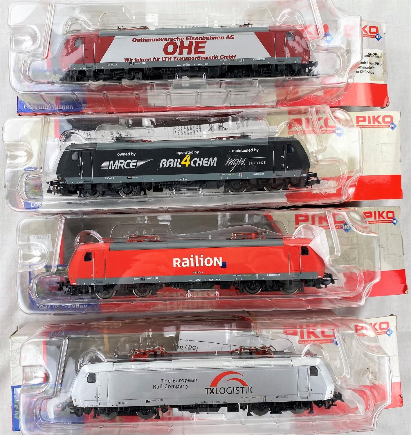 PIKO: 4 HO model locomotives: Elektrolok - Auktionen & Preisarchiv