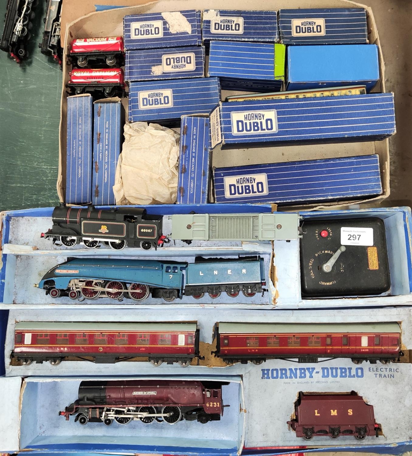 Three Hornby locos 00 gauge Duchess of - auctions & price archive