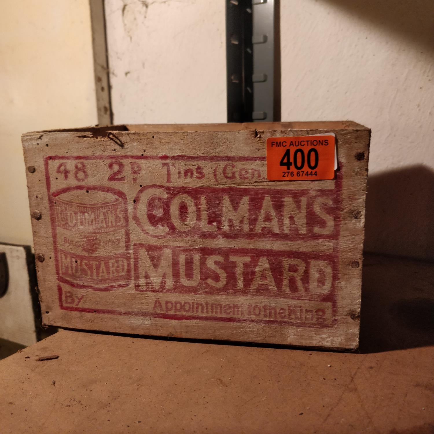 Old Colmans Mustard Box