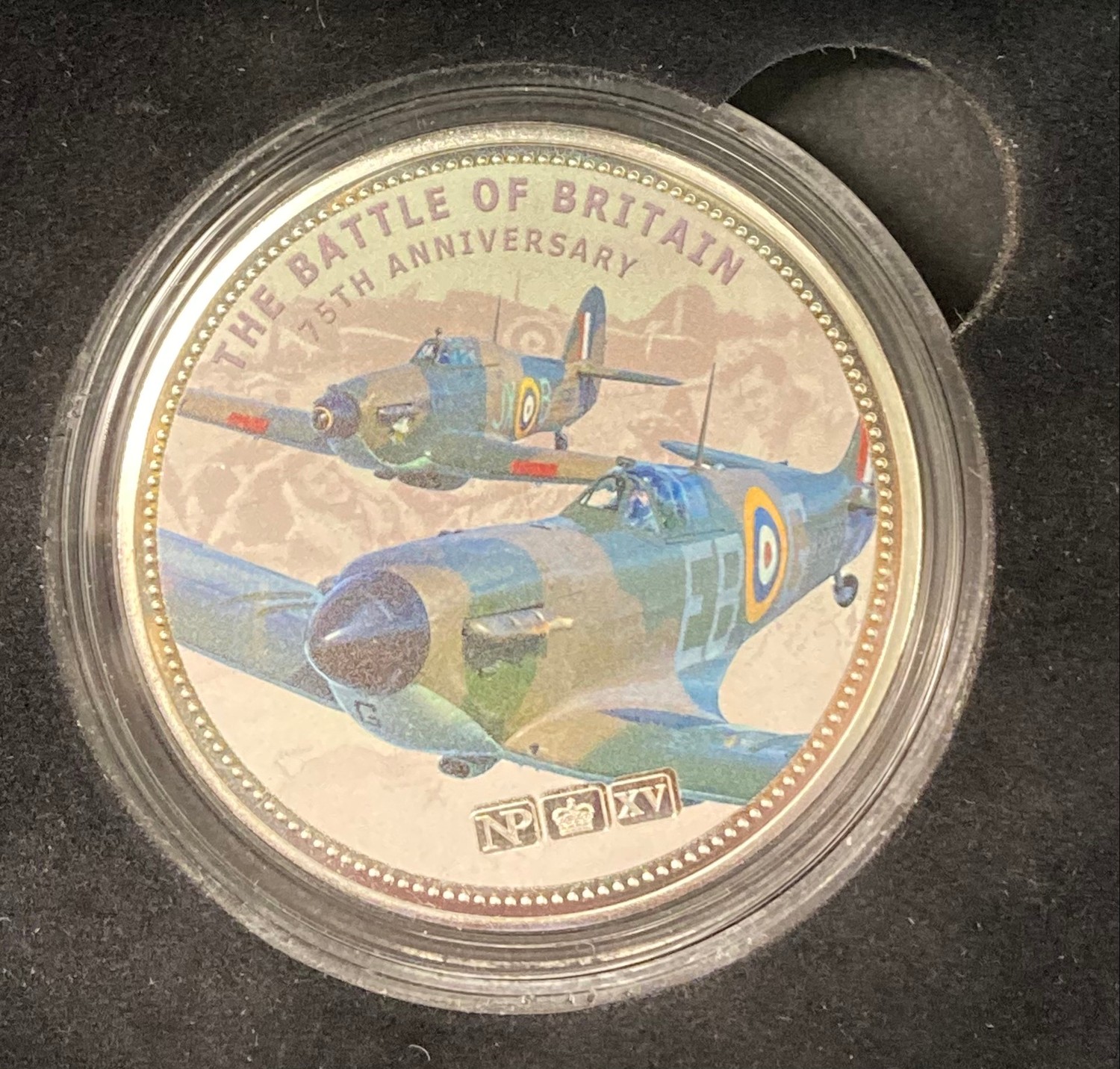 The 75th Anniversary Of The Battle Of Britain Silver Proof 2oz Coin ...