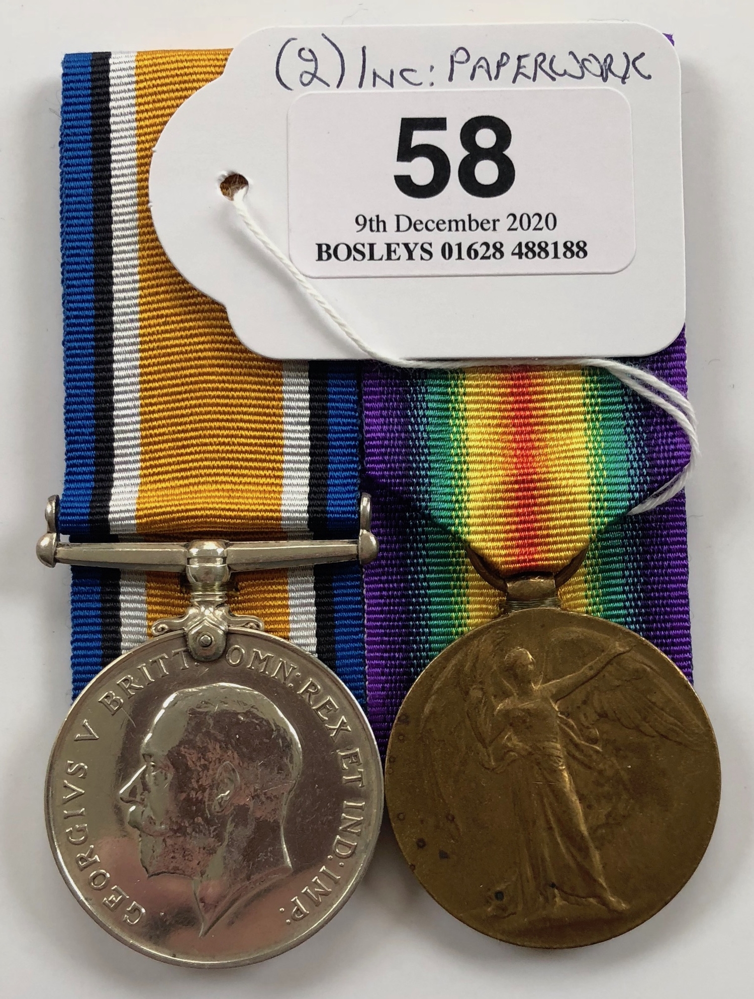WW1 Prisoner of War Medals of Wales Regiments Interest. Comprising ...