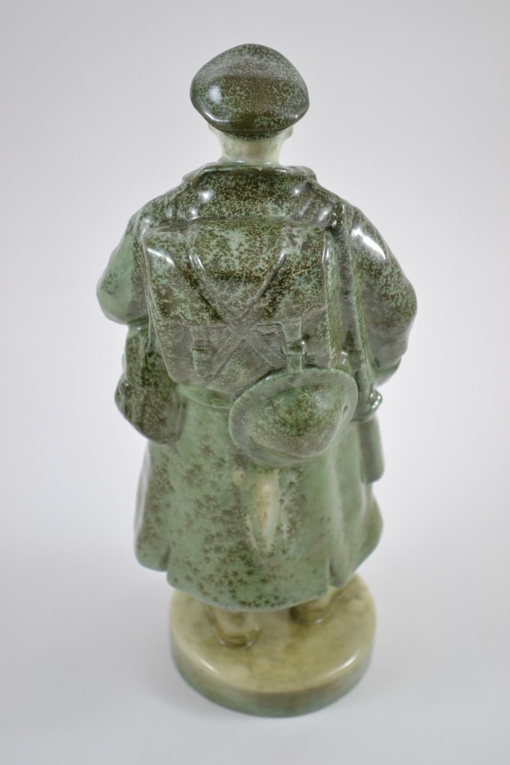 Royal Doulton 'Blighty' Titanian Glazed WWI Solider. Ceramic Figure on ...