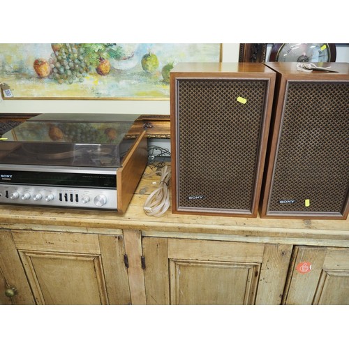 1970's Sony Stereo music system HP-511A. | Barnebys