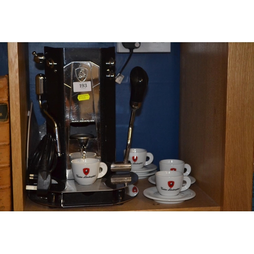 Lamborghini coffee machine (EPS Expresso pod system) with 4 ... | Barnebys