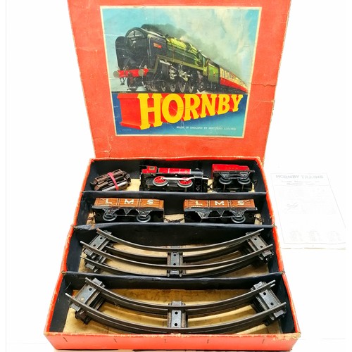 Boxed Hornby train set M1 Goods with original pamphlet - box... | Barnebys