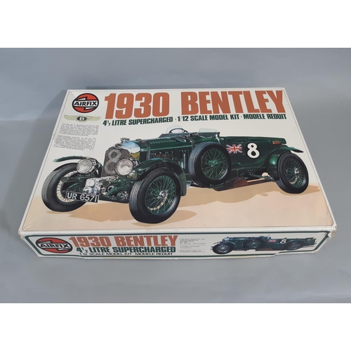 Large 1:12 scale 1930 Bentley model kit by Airfix, with inst... | Barnebys
