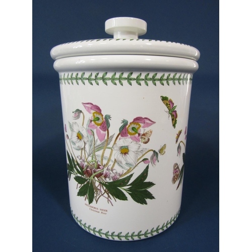 A large Portmeirion crock and cover of cylindrical form, 37c... | Barnebys