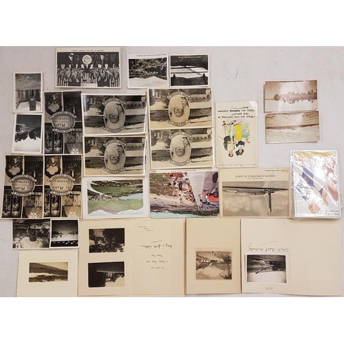 Folder of postcards and small photos of c1940s and 50s: Pc o... | Barnebys