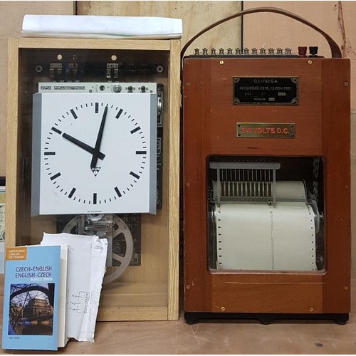 Time Recorder and a ZPA Pragotron Time Recorder | Barnebys