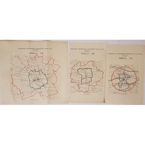 3 coloured maps: Athy, Ardee and Trim: Municipal Boundaries&... | Barnebys