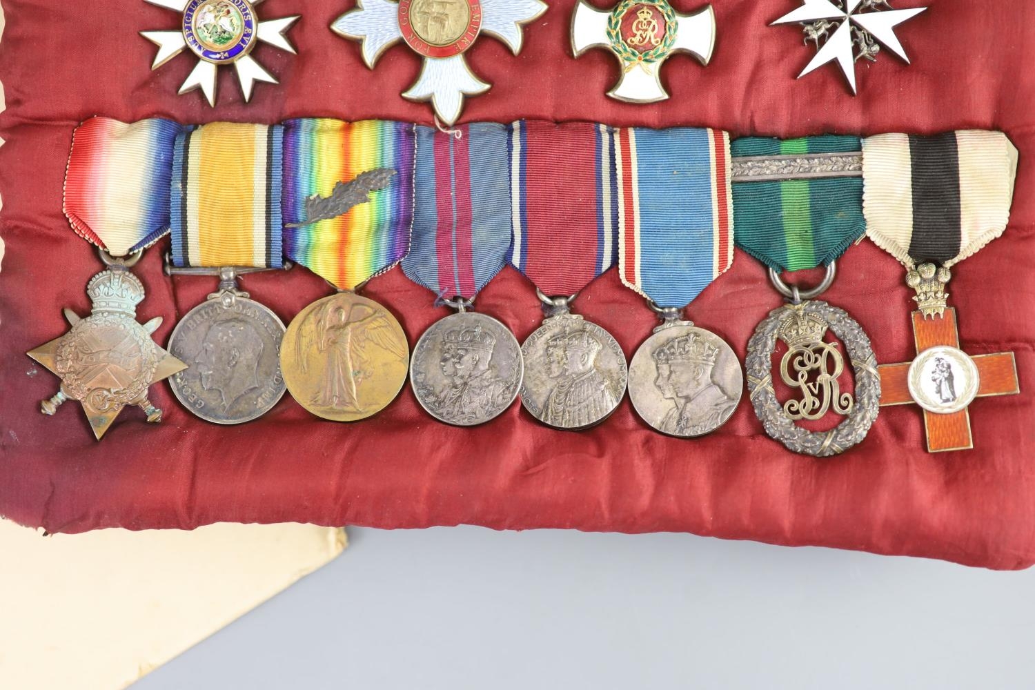 A WW1 CMG, DSO medal group presented to Lieutenant Colonel Edward Henry ...