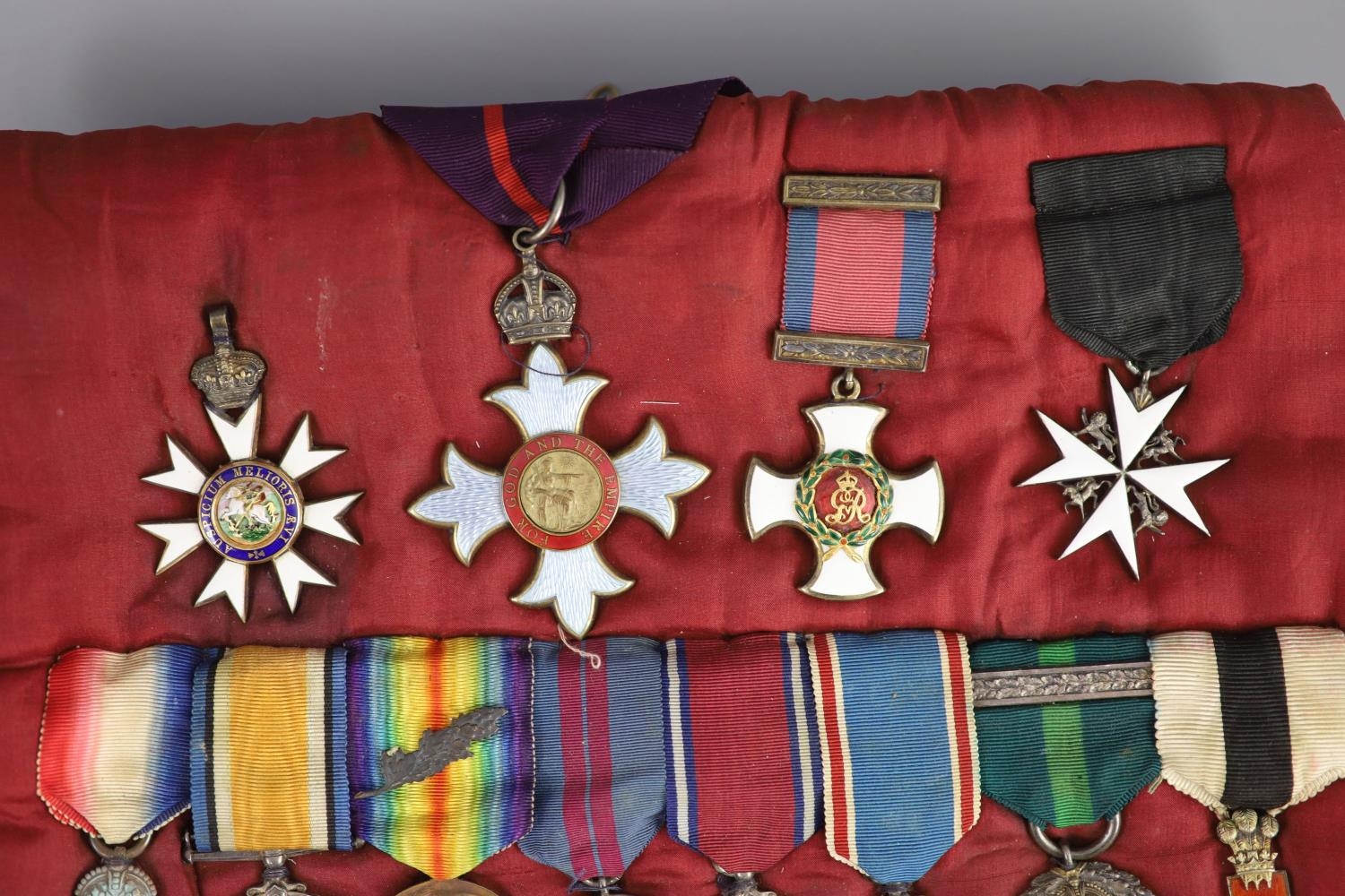 A WW1 CMG, DSO medal group presented to Lieutenant Colonel Edward Henry ...