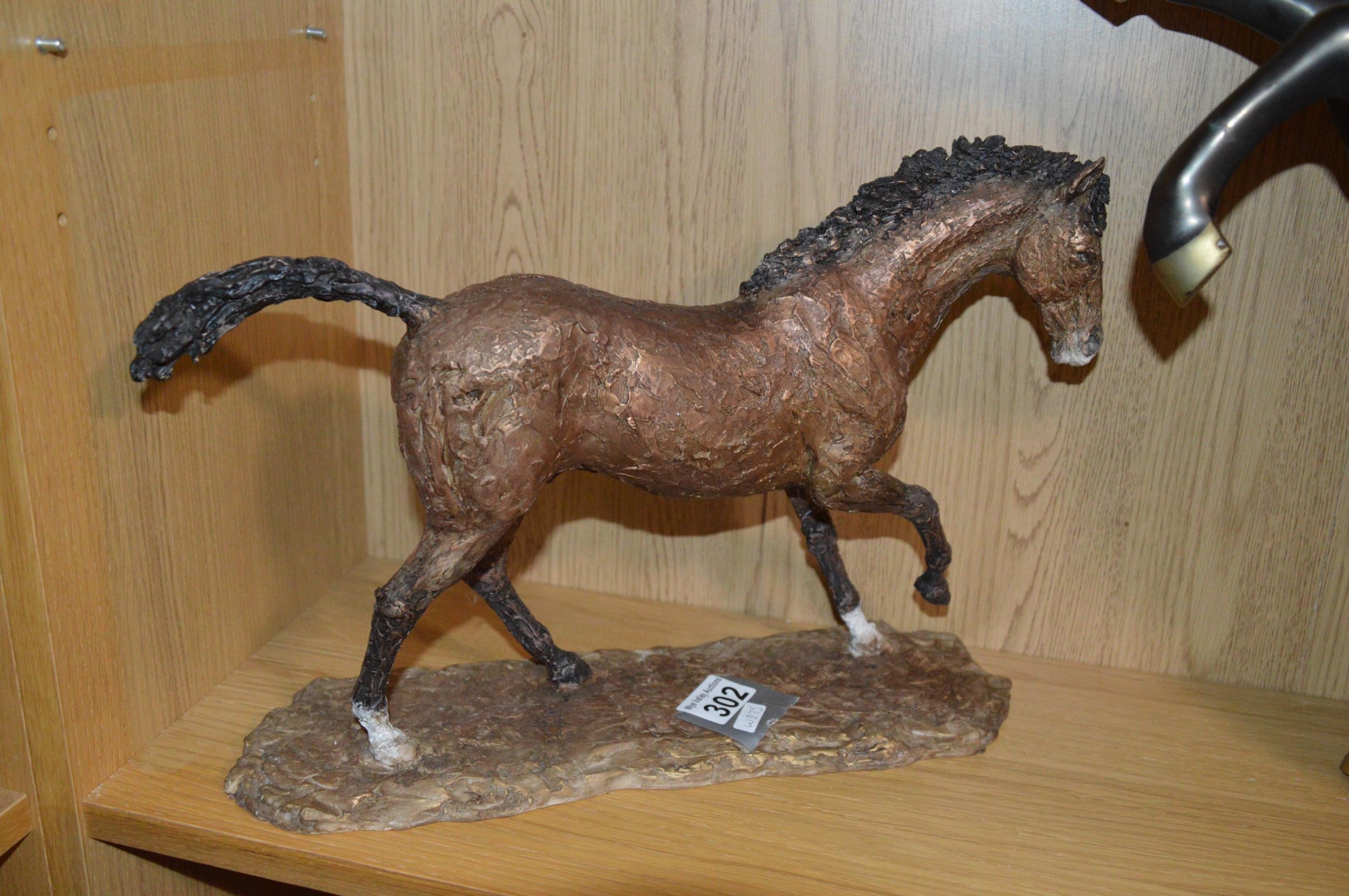 Horse sculpture