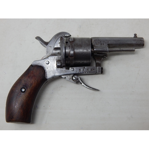 The Guardian American Model of 1878 Six Shot Pin Fire Pistol... | Barnebys