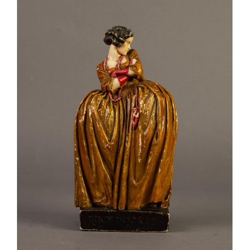 AGATHA WALKER (1888-1980) POLYCHROME WAX OVER PLASTER FIGURE... | Barnebys