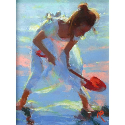 MARK ROWBOTHAM (b.1959) PASTEL DRAWING ‘Evening Light by th... | Barnebys