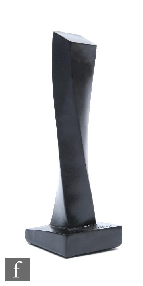 A replica Led Zeppelin 'The Object' statue, the black obelisk-shaped ...