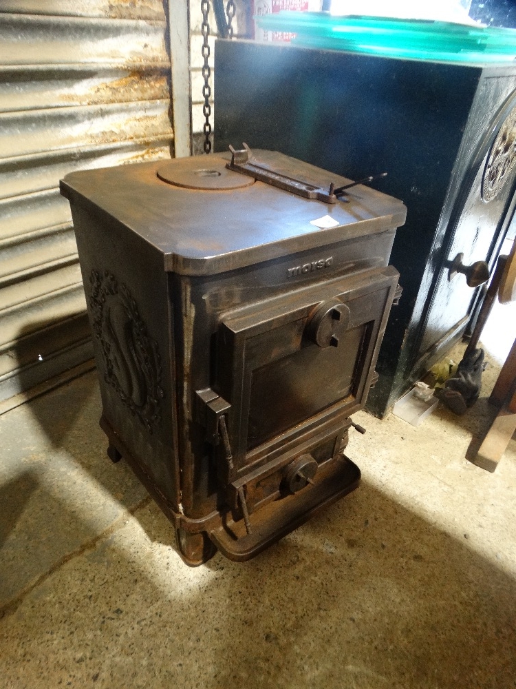 A Cast Iron Log Burner