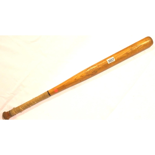 American baseball bat; 1940s Adirondack 181 Softball with ea... | Barnebys