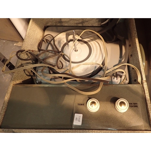 Vintage Marconiphone mono record player. Not available for i... | Barnebys