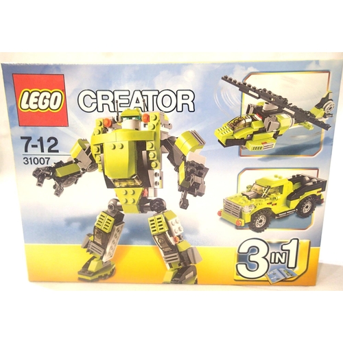 Lego Creator 31007 3-in-1 set, truck, helicopter and robot. ... | Barnebys