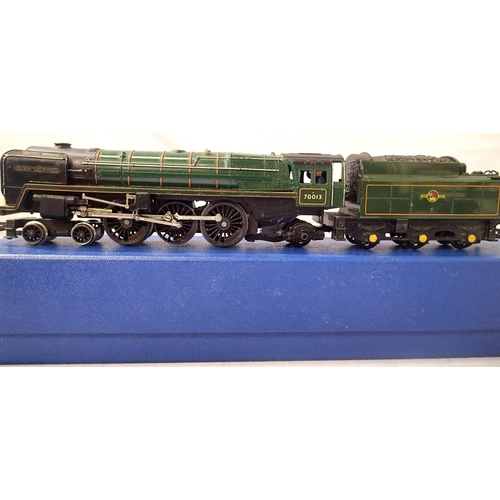 Hornby Britannia Class, 70013, Oliver Cromwell, Green, Late ... | Barnebys